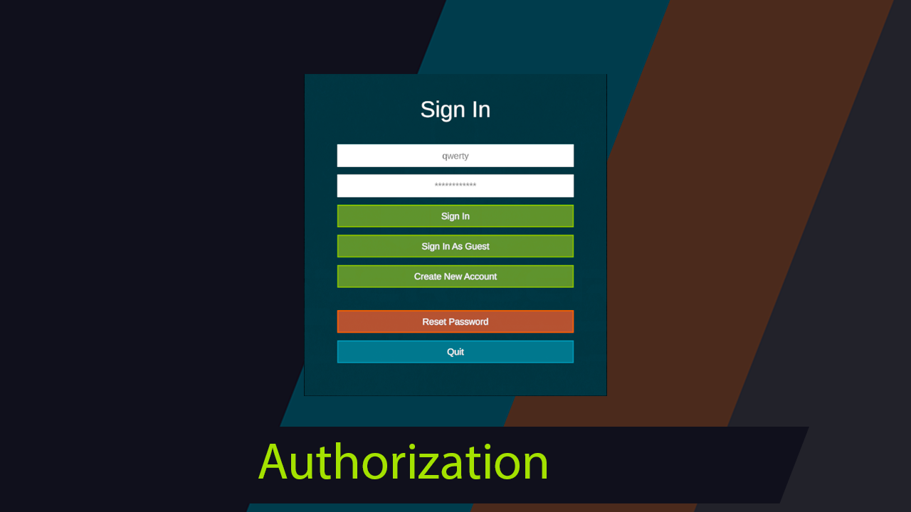Authorization | Master Server Toolkit