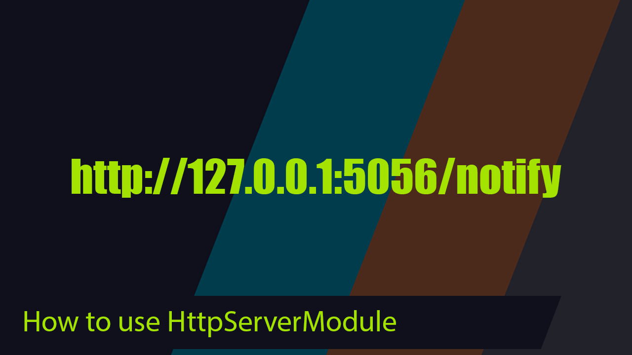Http Server | Master Server Toolkit